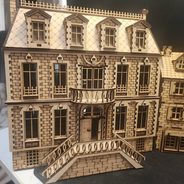 WW2 Normandy Large Château for Wargames (28mm-32mm Terrain With ...