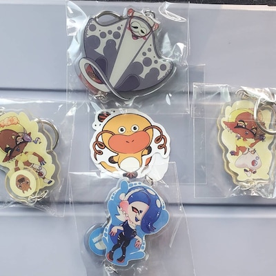 Deep Cut Acrylic Keychains - Etsy