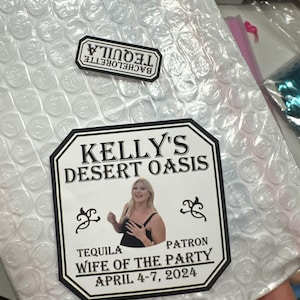 Custom Patron Label, Liquor Label, Graduation Bottle Labels, Grad Gift ...