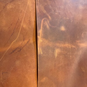 Oil Tanned Leather Red Thickness 14-16mm 3-4 Oz Pull - Etsy