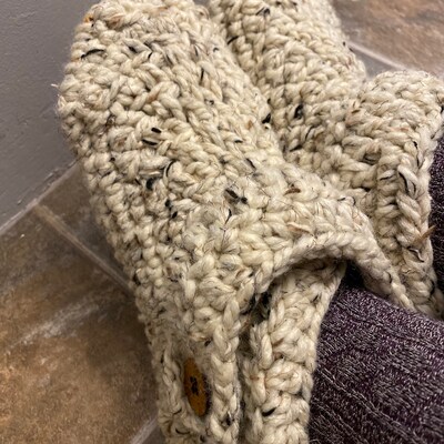 Wool Padraig Slippers - Etsy