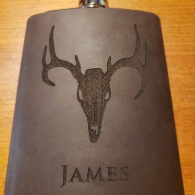 Yggdrasil World Tree Celtic Viking Talisman Flask Leather - Etsy