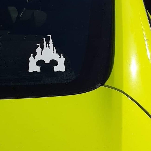 Disney Castle Decal | Disney Decal | Disney Castle Sticker | Disney ...