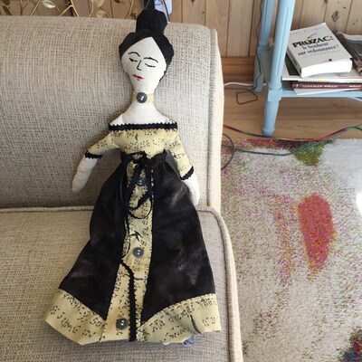 Elegant Rag Doll : a Sewing Pattern - Etsy