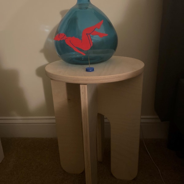 Oval Wood Monitor Stand. Wooden Monitor Stand. Laptop Stand. Monitor ...