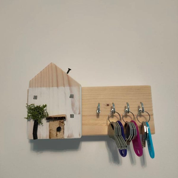 Rustic Key Holder for Wall - Etsy