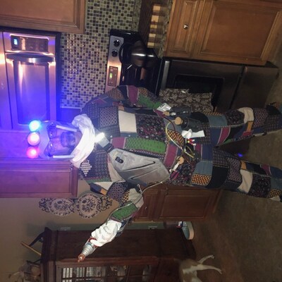 Cosplay Handmade Foam Sword With Faux Bone and Leather Handle - Etsy