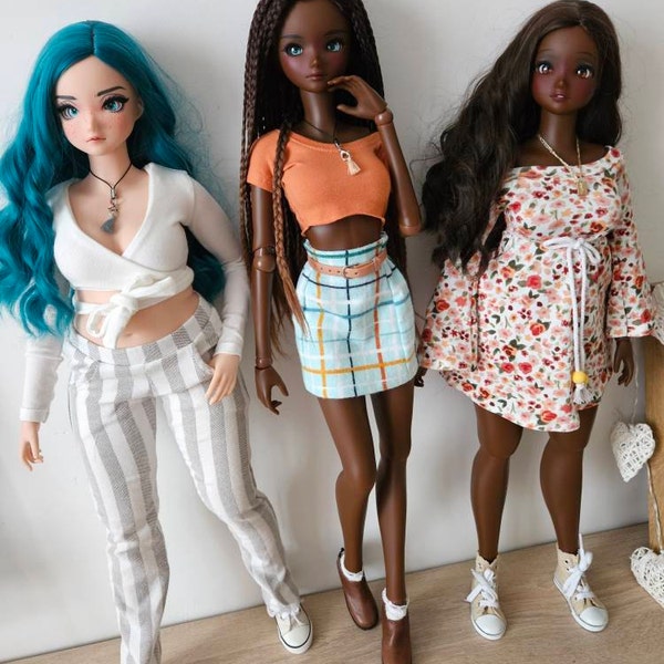 Flannel Coat for 1/6 Scale Doll Clothes to Fit Poppy Parker or Other ...