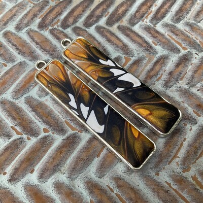 10 Sets 25mm Circle DIY Pendant Necklace Kits, Circle Trays With Glass ...