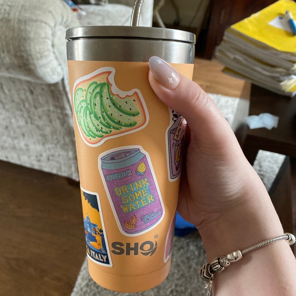 10 Inspire & Thrive Motivation Quote Sticker Set Uplifting Decals for ...