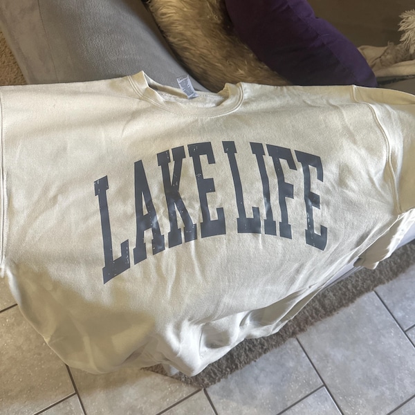 Lake Life Sweatshirt, Lake Hoodie, on the Lake Hoodie, Travel Lover ...