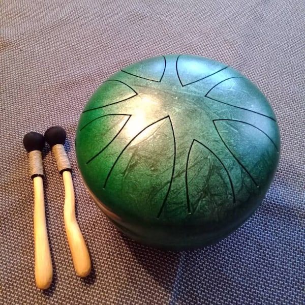 Handmade Hank Drum, Steel Drum, Tongue Drum, Propane Tank, Recycled ...