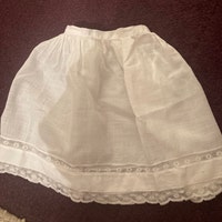 A Pair of Antique Victorian Blue Striped Split Crotch Bloomers or ...