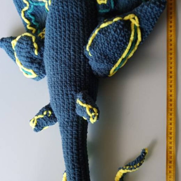 Water Dragon Crochet Pattern (ilu Navi ) - Etsy
