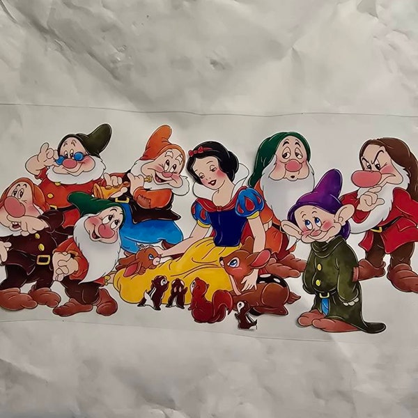 UV 764 UVDTF Cup Wrap Ready to Apply High Quality Printed in House Easy ...