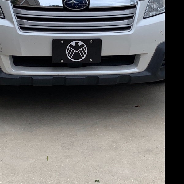 SHIELD Custom License Plate - Etsy