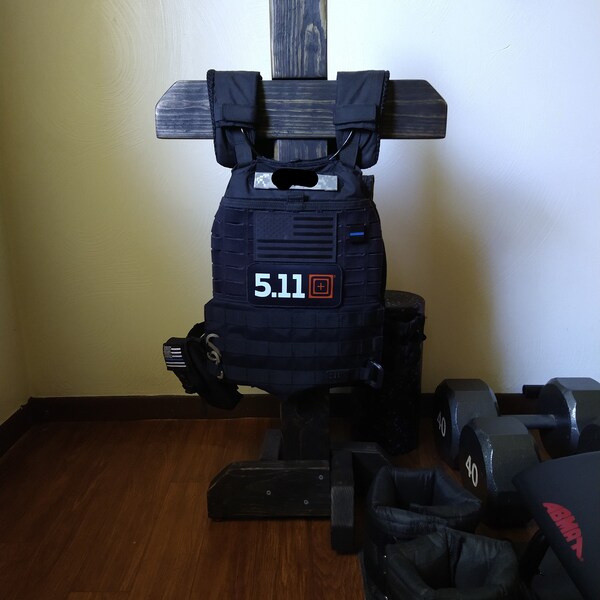 Police/military Gear Rack, Known as a Flak Rack! Veteran Owned ...