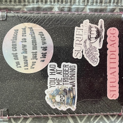 Holographic Magnetic Smut Spicy Reader Bookmark Matching Sticker ...