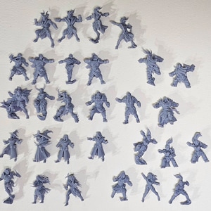 Box of Minis Dnd, Dungeons and Dragons, Tabletop Gaming, Miniature ...