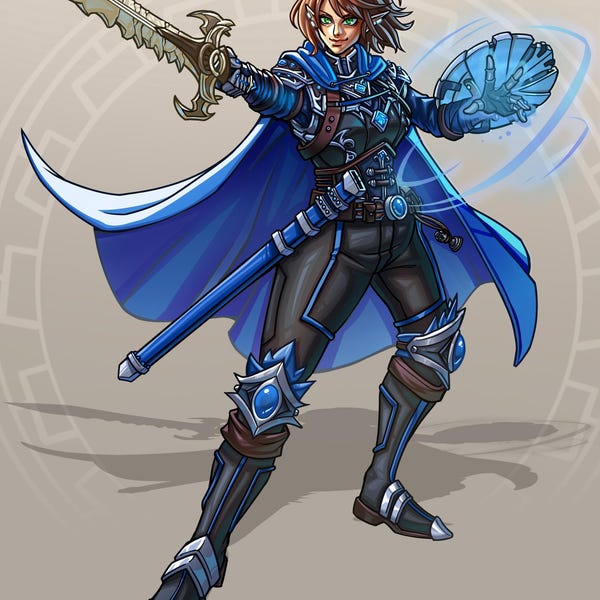 Dnd Commission Art Dnd Character Design Group Commission Art Dungeon ...
