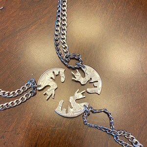 5 Best Friends Sea Turtle Necklaces 5 BFF Gifts Friendship | Etsy