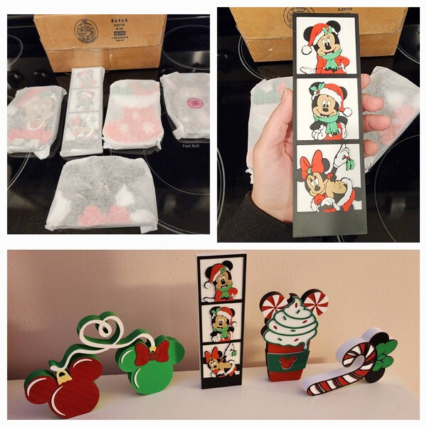 Chef Gusteau and Chef Remy Ratatouille Decoration, Mouse Chef 3D Print ...