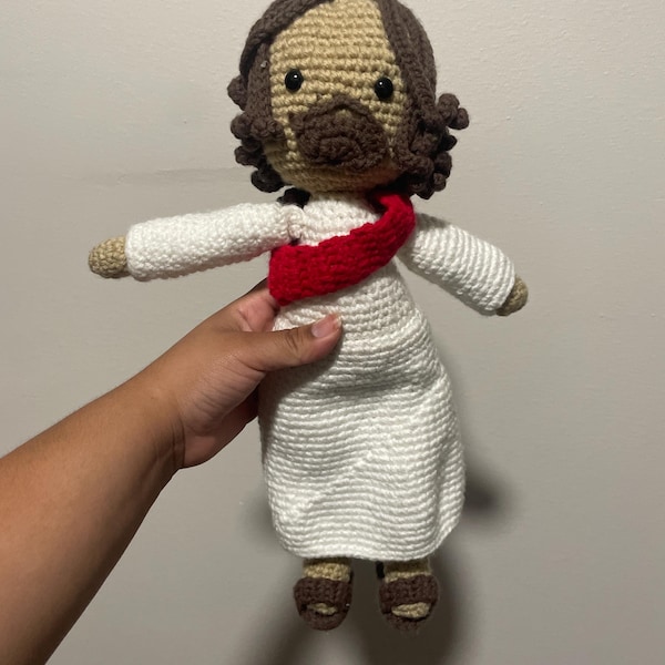 PATTERN: Jesus Crochet Amigurumi, Jesus Stuffed Doll, Jesus Amigurumi ...