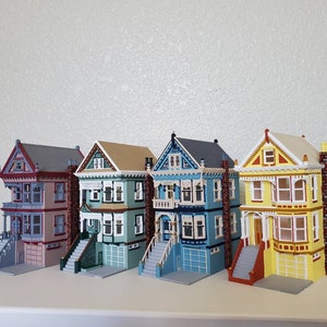 Miniature Victorian 5 Castle Tower House Train HO Scale - Etsy