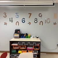 NEUTRAL Skip Counting Large Number Display | Neutral Classroom Decor ...
