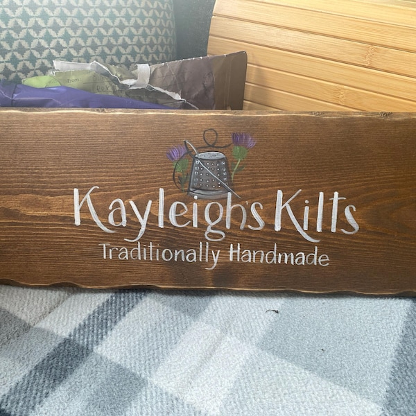 Custom Made Cottage House Name/house Number Wooden Plaques and Signs ...