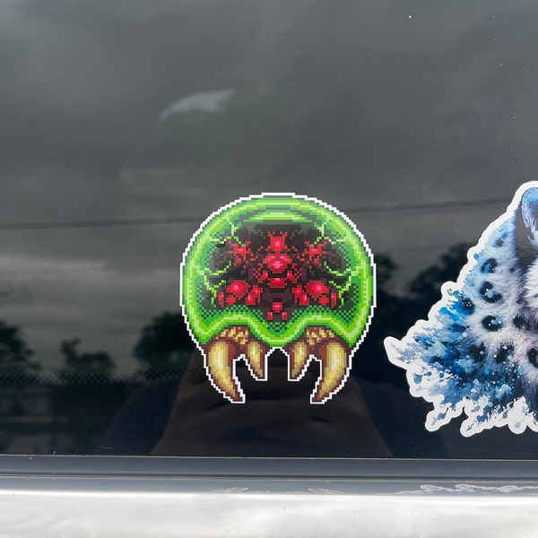 METROID Sprite From Metroid Vinyl Decal Pick Your Favorite Video Game ...