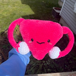 Anatomical Uterus Crochet Pattern PATTERN ONLY Instant DOWNLOAD ...