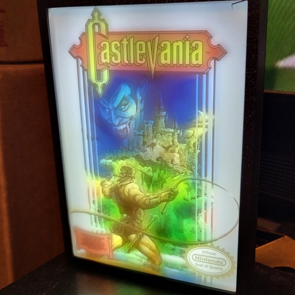 Princess Peach | 3d Illuminated Shadow Box | Video Game Art Decor ...