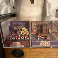Paper Mario N64 3D Diorama Cube Kolorado's Camp - Etsy Canada