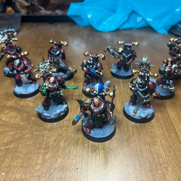 Chaos Hell Themed Bases - Txarli Factory - Resin Bases - Etsy