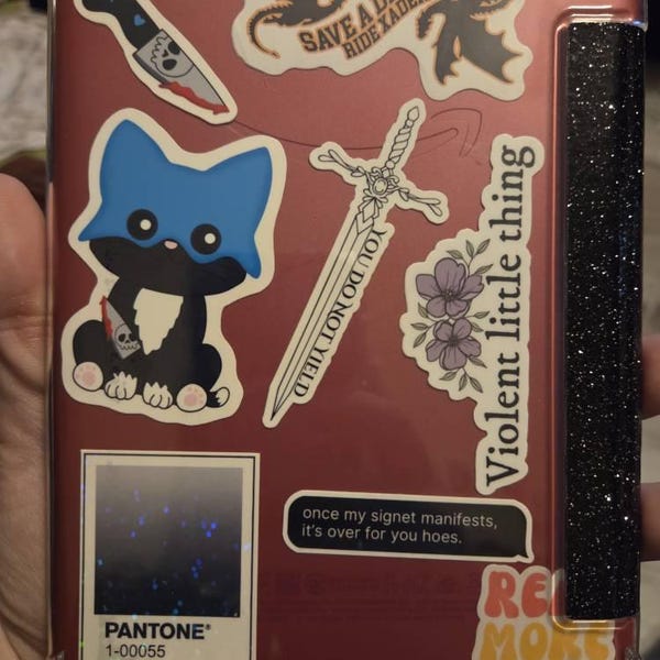 Lights Out Sticker Navessa Allen Sticker Bookish Sticker Dark Romance ...