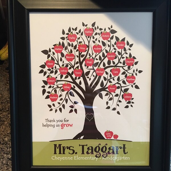 Personalized Teacher Gift | End of the Year Teacher Gift | Teacher ...