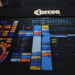 Matrix Code World Map LED Gaming Mouse Pad, Desk Mat, Great Gift F ...