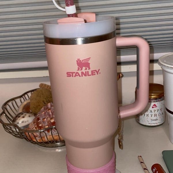 Retro Daisy Tumbler Straw Topper Floral Bottle Straw Cover Silicone ...