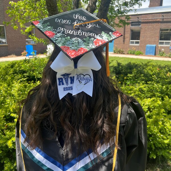 Custom "determinate Dna" Graduation Cap Topper, Biology Major ...
