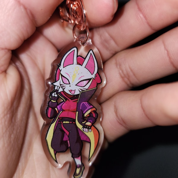 Fan Made | Double Sided Acrylic Keychains | Remi, Joni, DJ Bop, Azuki ...