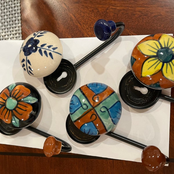 Sky Blue Color Ceramic Knobs Vintage Ceramic Door Knobs Kitchen Cabinet Knobs Drawer Pulls ...