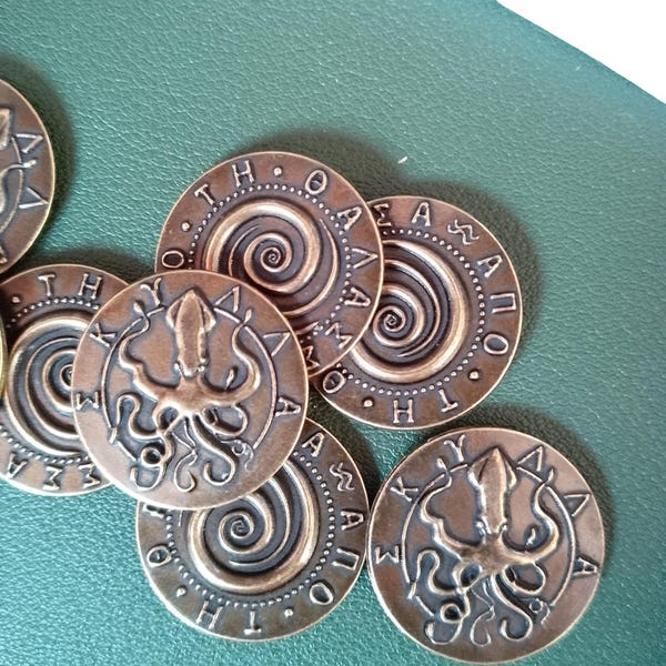 Smoke & Fire Tokens (10) - Etsy