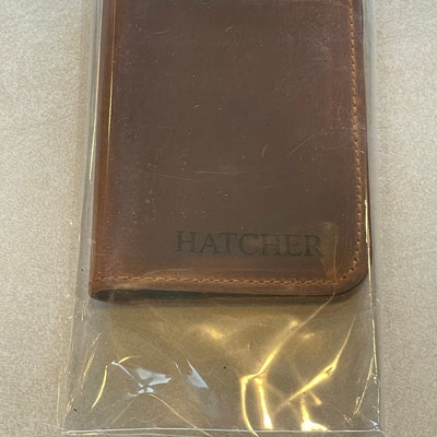 Classy Leather Checkbook Cover for Executives, Business Owners, Gift ...