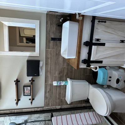 11ft White Oak Bathroom Vanity Set - Etsy