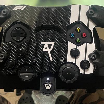 Logitech G29/G920/G923 Racing F1 Wheel Carbon Forged Purple and Fabric ...