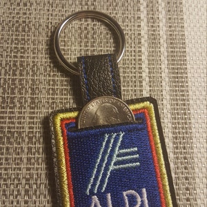 ITH Union Jack Key Fob Embroidery Design British Flag Key | Etsy