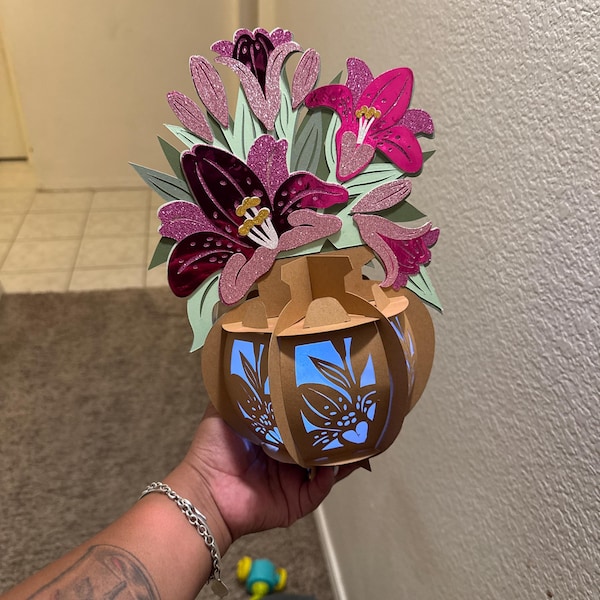 PDF, SVG, Studio Template Fruit Pop Up, 3D Papercut Sliceform Popup ...