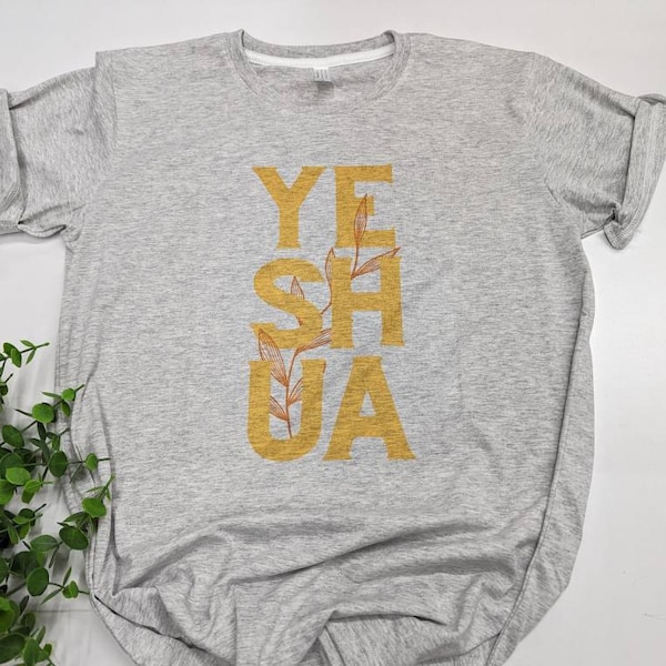 Yeshua Shirts SVG Faith PNG Flower Clipart Jesus Wall Art Vinyl Decal ...