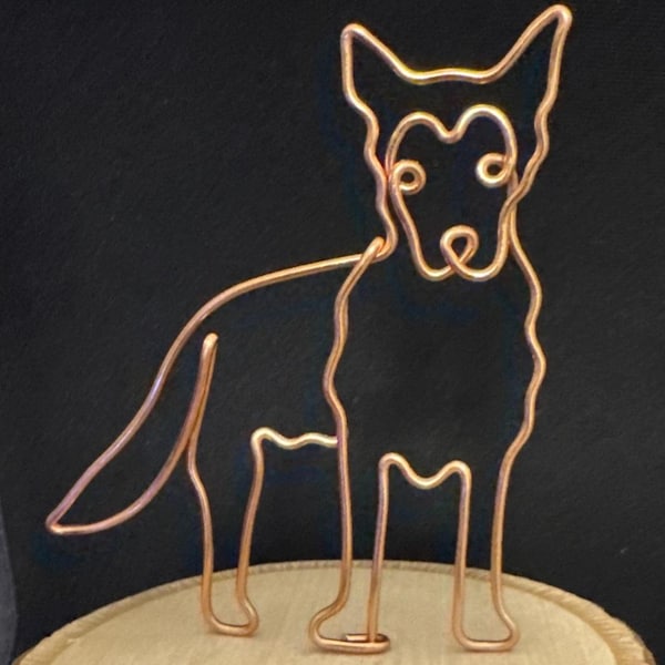 Wire Sculpture of Beagle, Dog, Pet Portrait, Pet Memorial, Wire Art ...